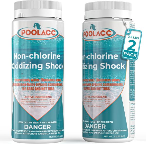 POOLACC. Non-Chlorine Spa Shock Oxidizer